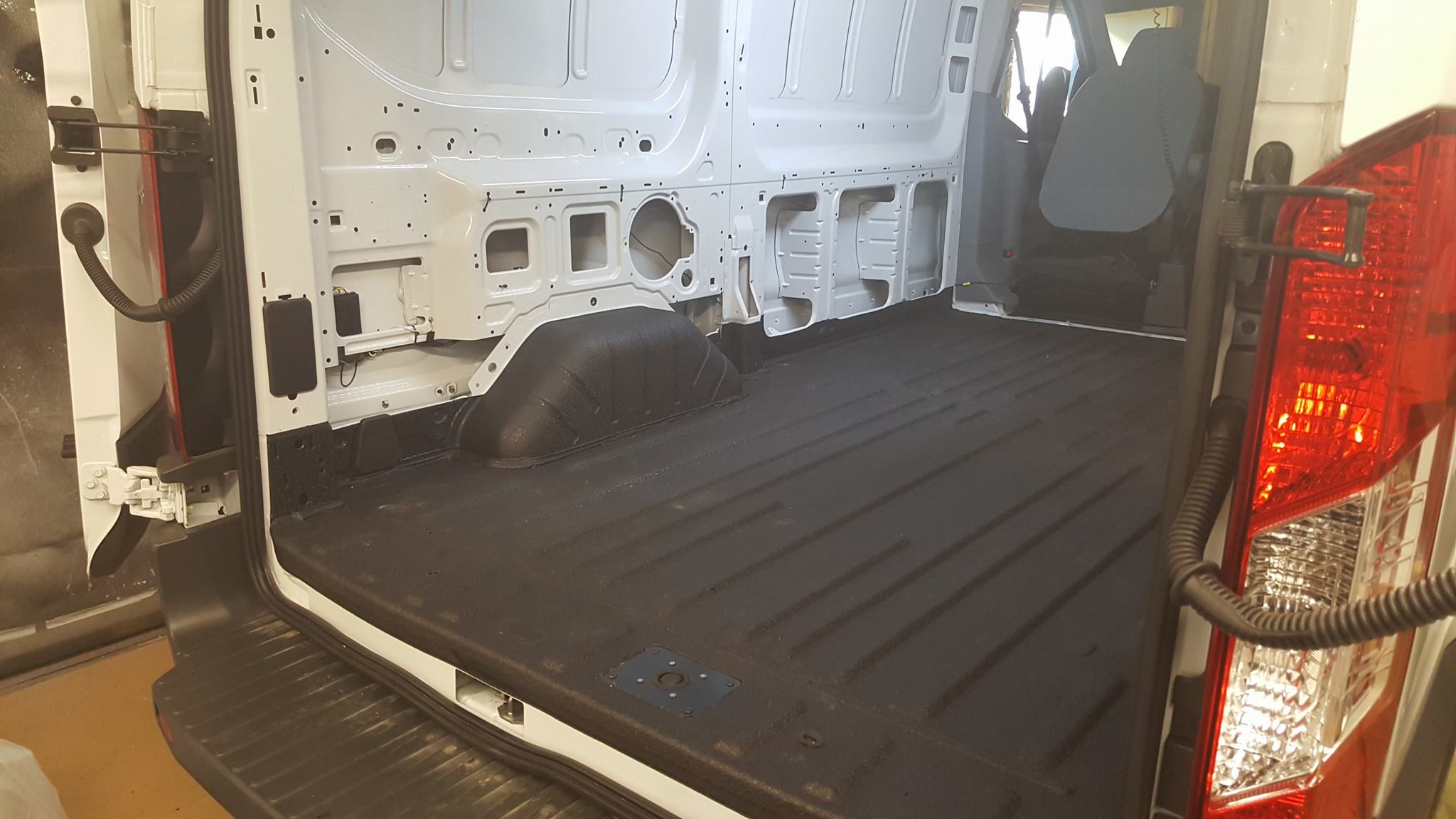 Van Upfitting - Creech Ladder & Racks