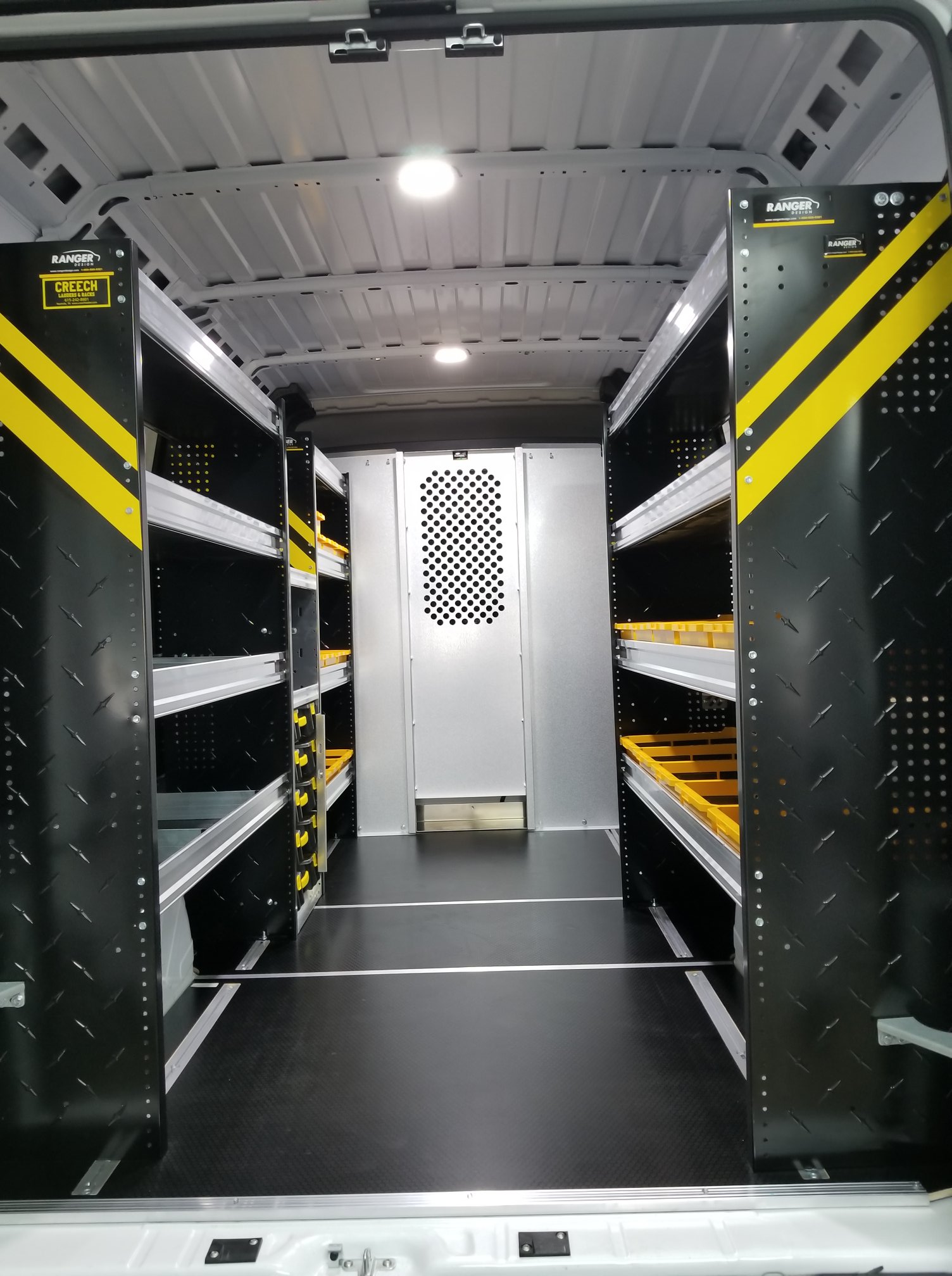 Van Upfitting - Creech Ladder & Racks