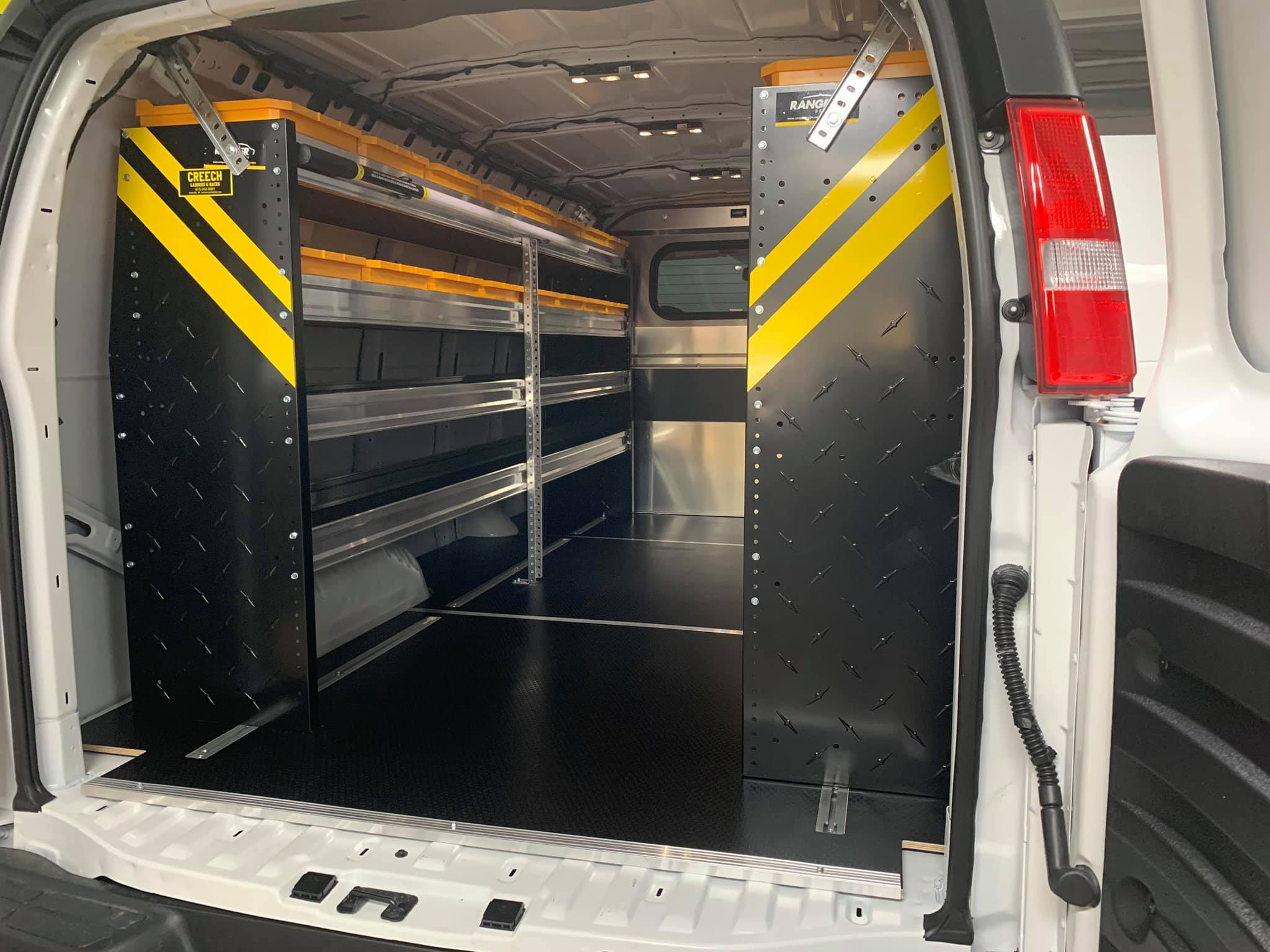 Van Upfitting - Creech Ladder & Racks