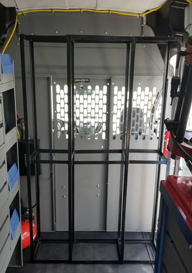 Van Upfitting - Creech Ladder & Racks